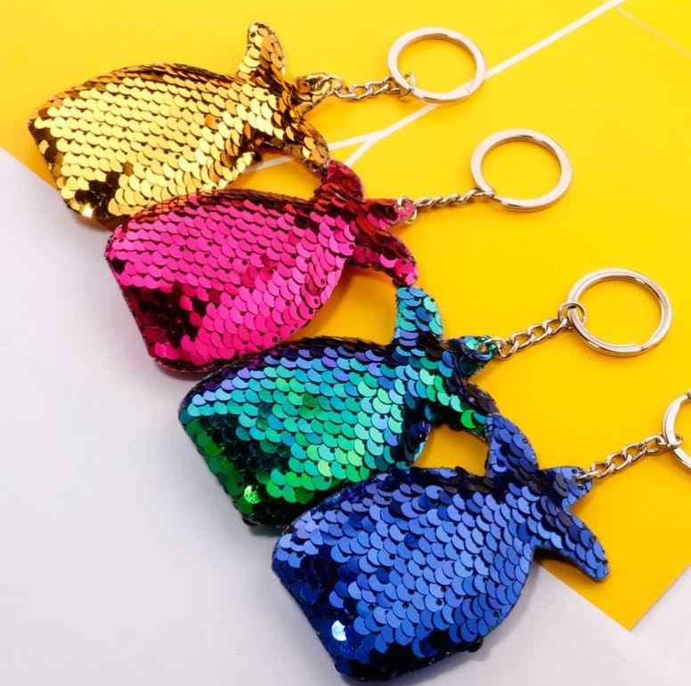 A133 Sequin Key Chains Assorted Pack of 12 – Iris Jewelry Consultants